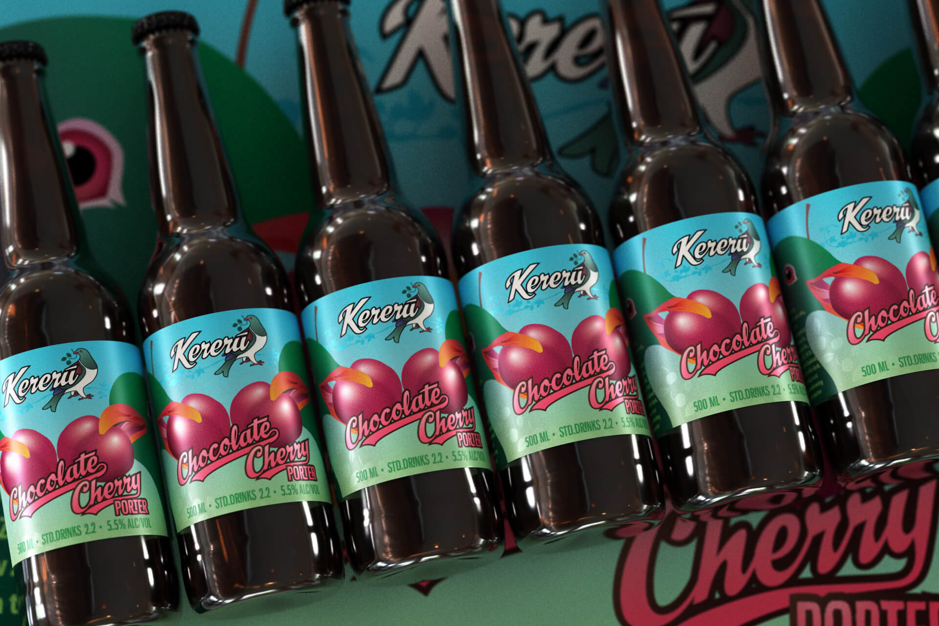 Chocolate Cherry Porter | Retired Beer | Kereru Brewing