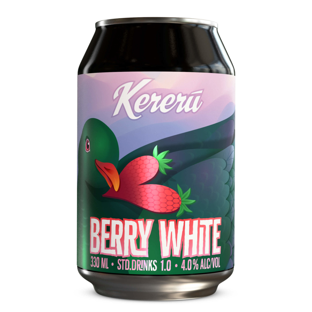 Berry White Wheat Beer - Retired Beer - Kereru Brewing