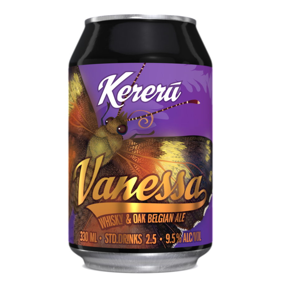 Vanessa Whisky & Oak Belgian-Style Ale - Kereru Brewing