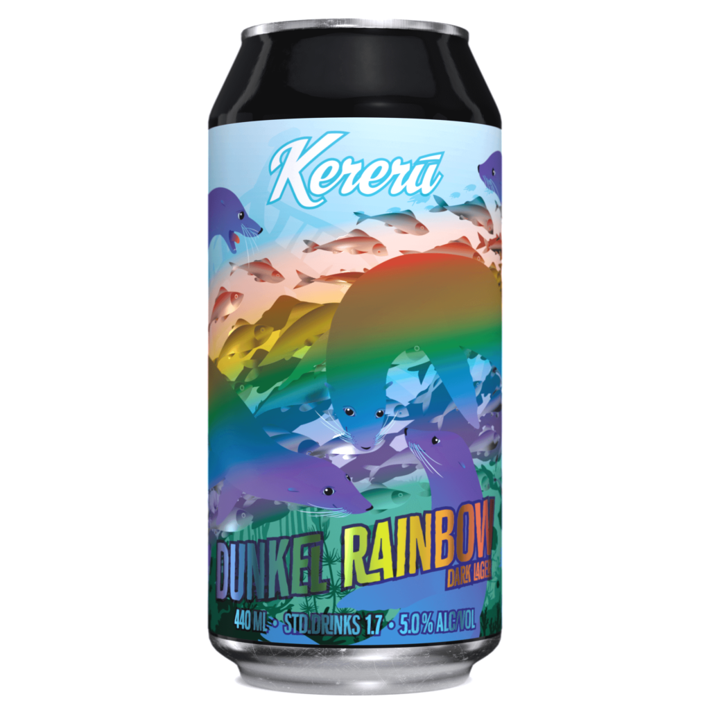 Dunkel Rainbow Dark Lager - Brown Beer - Kereru Brewing