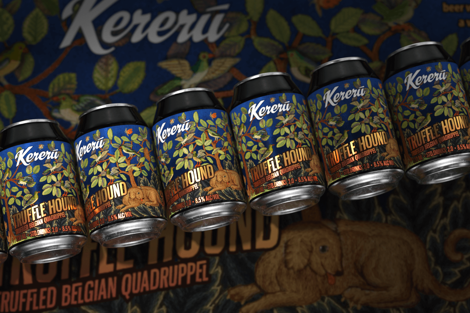 Truffle Hound Belgian Quad - Beer - Kereru Brewing