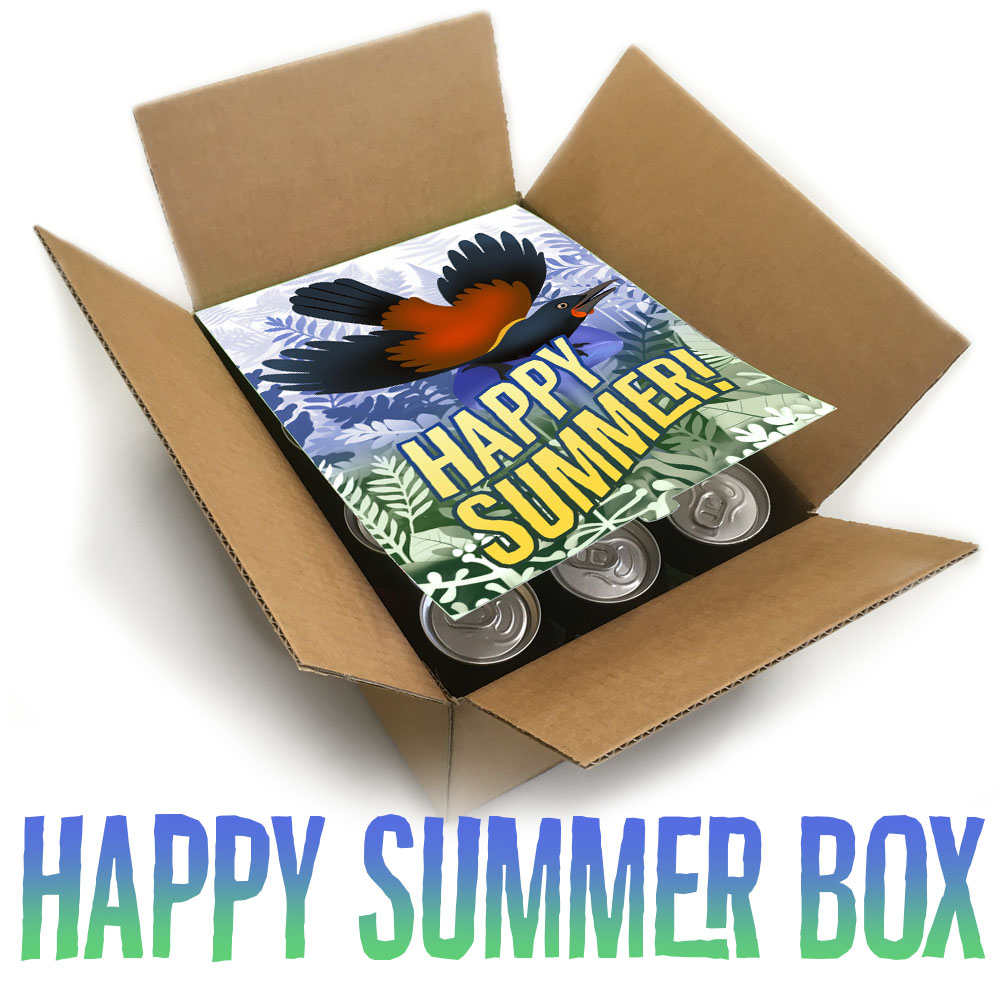 Happy Summer Box - Holiday Beer Gifts - Kereru Brewing